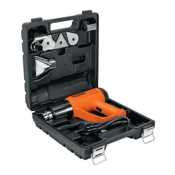 Pistola de Calor Profesional 1800W 11000 - 17000RPM Temperatura Variable 45 a 500 Grados, PISCA ...